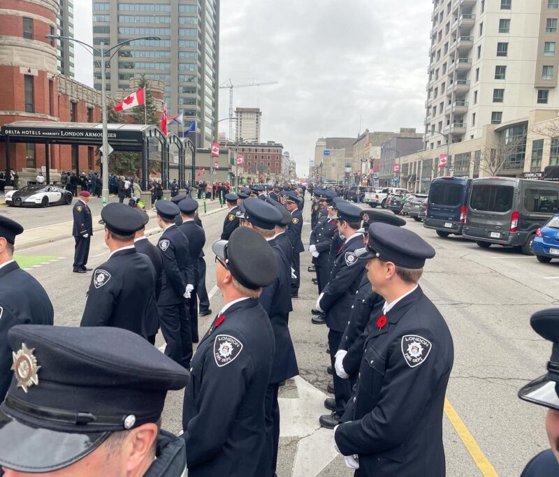 Remembrance Day Parade - London Fire Department Historical Society